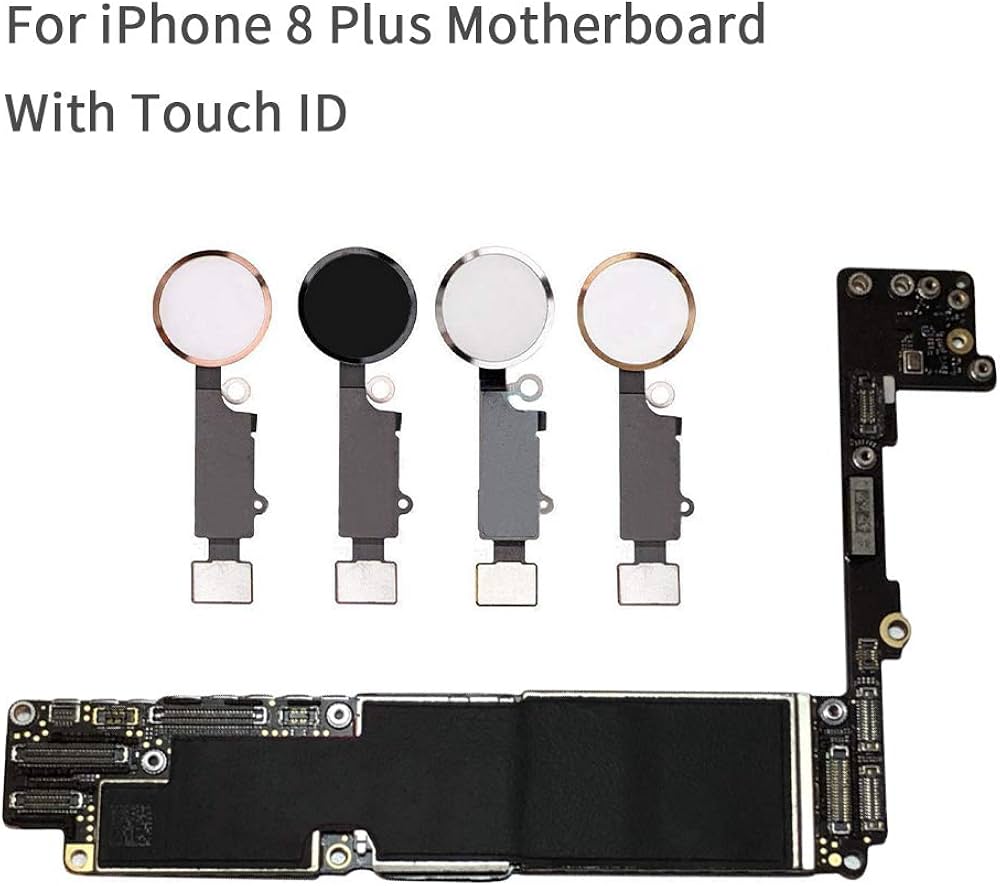 iPhone 8 Plus – On Board Fingerprint Motherboard – Black Mart ...